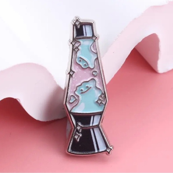 Pokemon | Jewelry | Pokemon Ditto Lava Lamp Enamel Pin | Poshmark